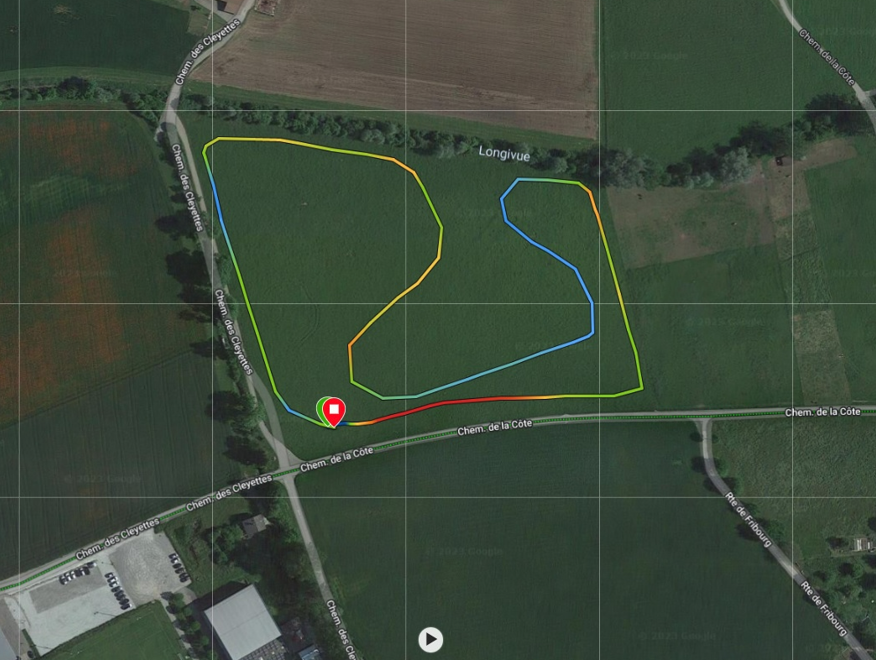 Parcours du cross 2023 | Club athlétique Gibloux Farvagny